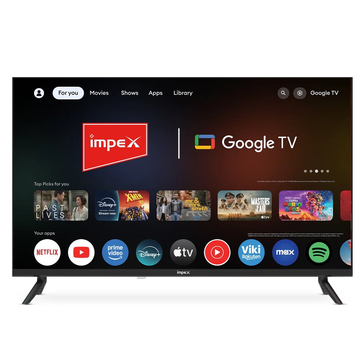 IMPEX 32 Inch QLED Google Smart TV | Nandilath G-Mart - Availableo